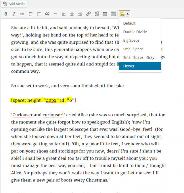 Add divider line in WordPress - Tutorial With Pictures